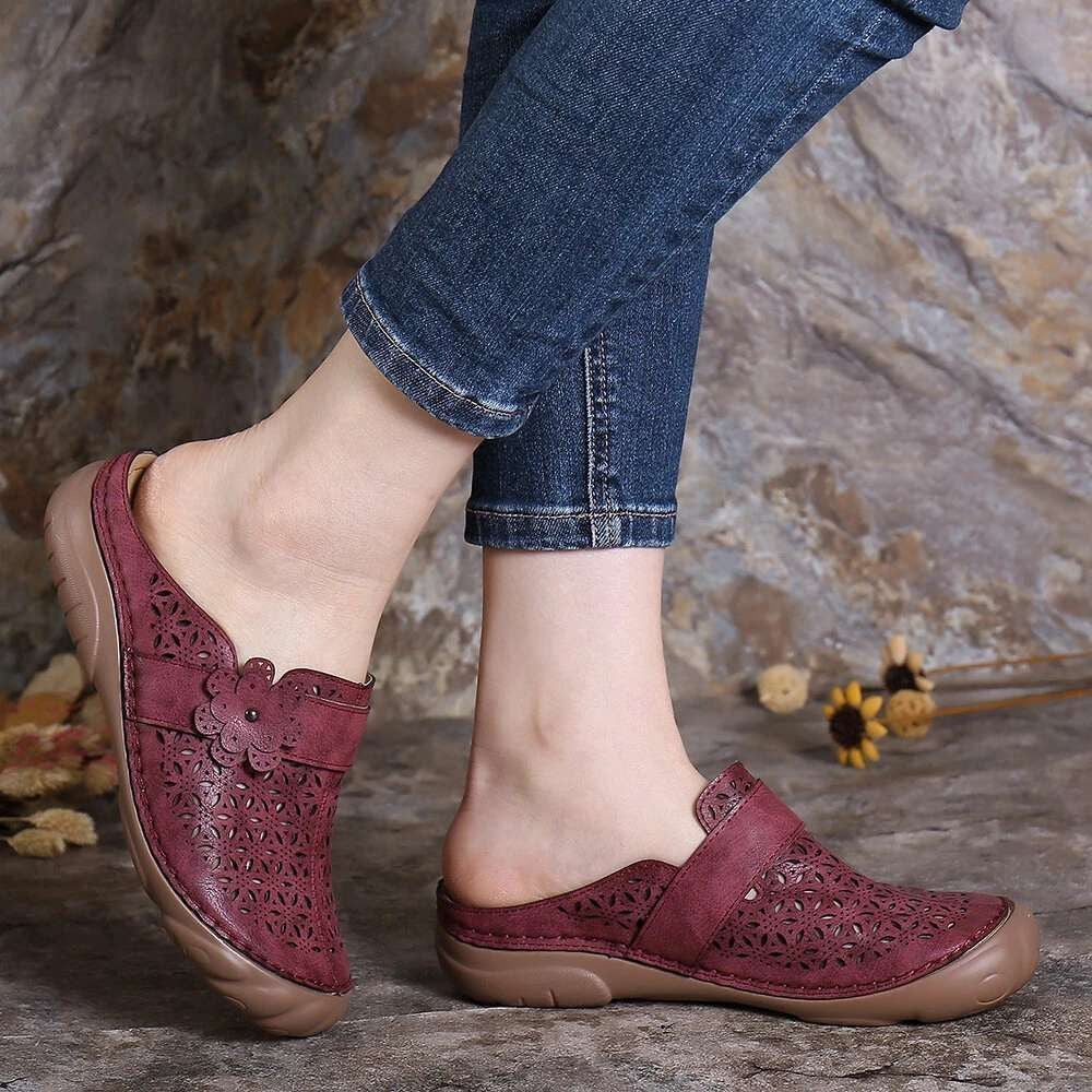 OnCloudTM Comfortable Retro Backless Casual Sandals – Nanccy